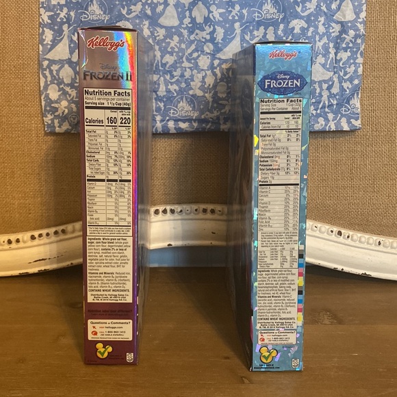 Disney | Accents | Nib Disney Frozen Collectors Edition Cereal Boxes ...